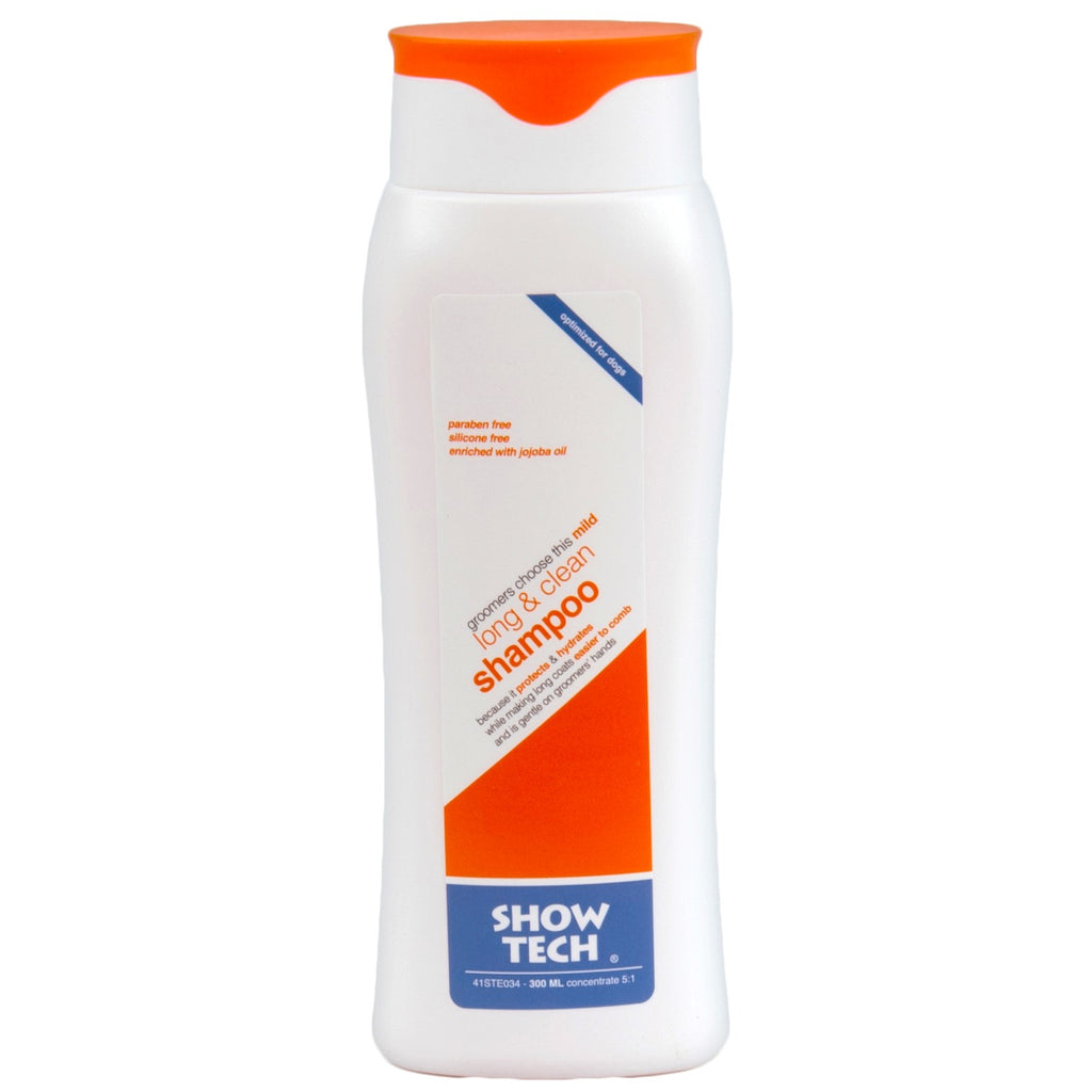 Show Tech Long & Clean Shampoo, für Hunde- und Katzenrassen mit langem