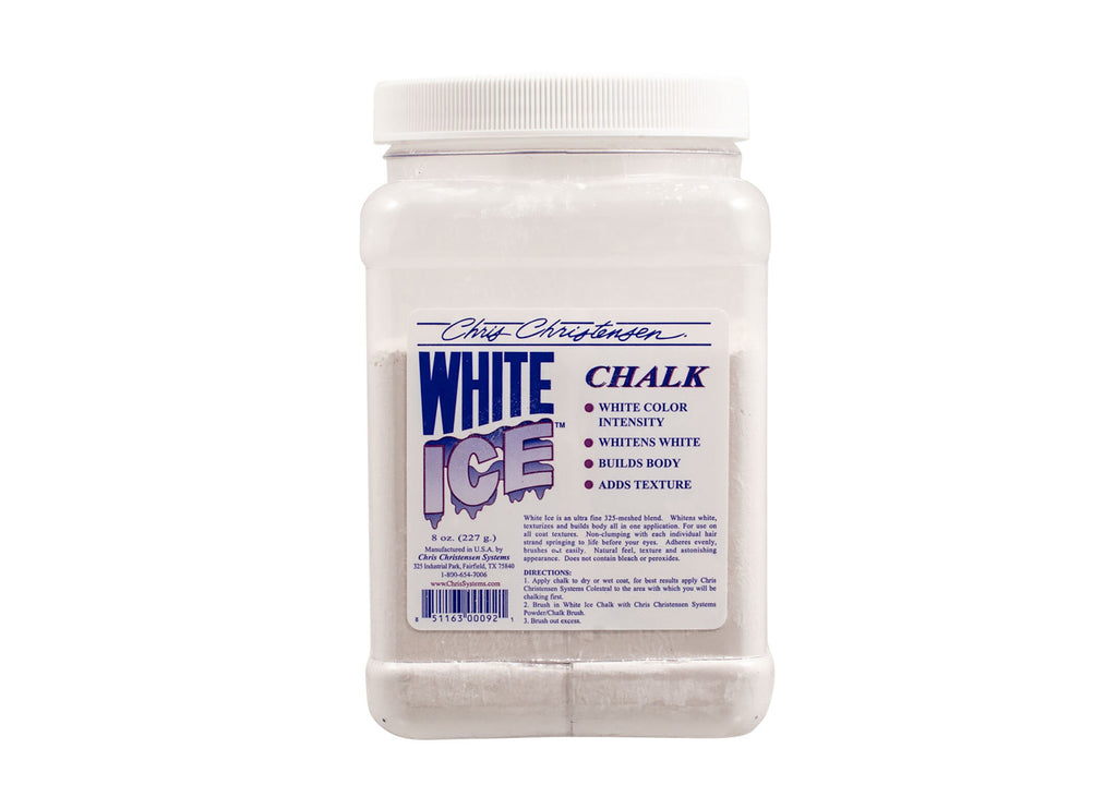 Chris Christensen White Ice Chalk – Aufhellung & Volumen für Hunde & K
